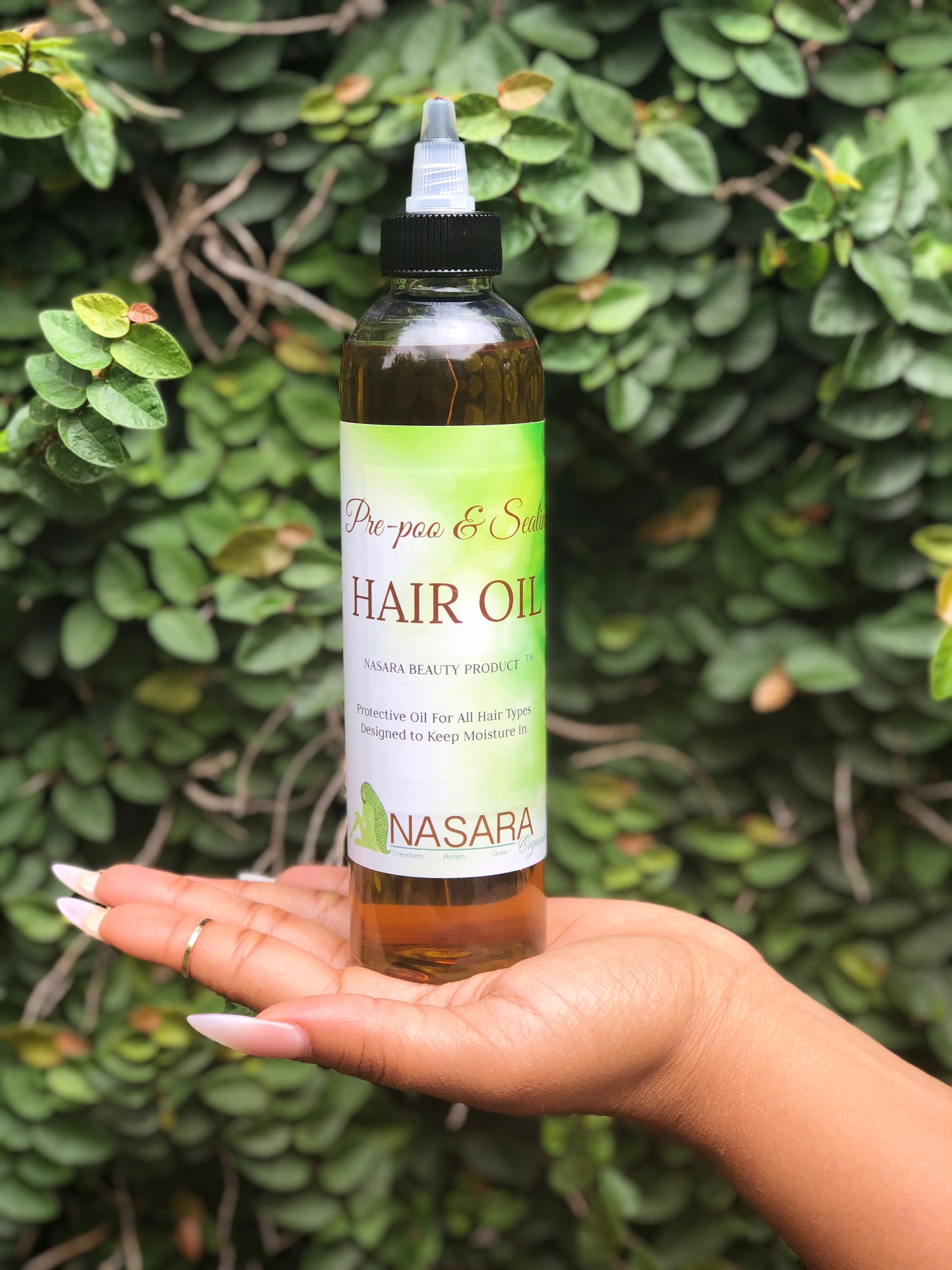 PRE-SALE 🌱 Pre-poo & Sealing Oil (will Ship Jan 1, 2025) – Nasara ...